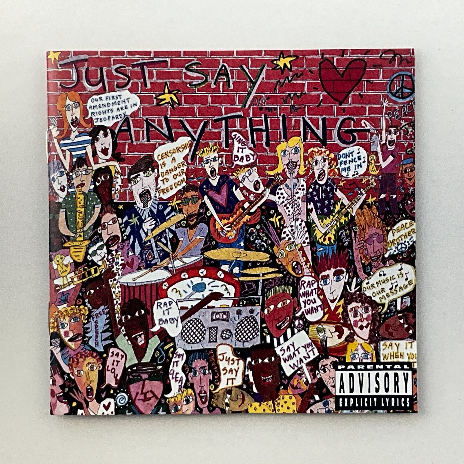 Just Say Anything, (Vol. V Of Just Say Yes), 1991 Hip Hop, Rock ...