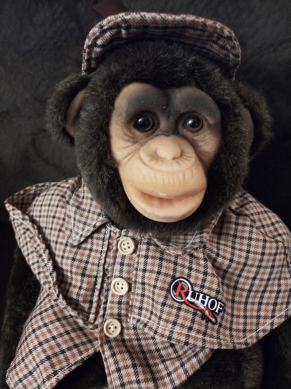 RUHOF Plush Full Body Monkey Hand Puppet - Squeaks | eBay