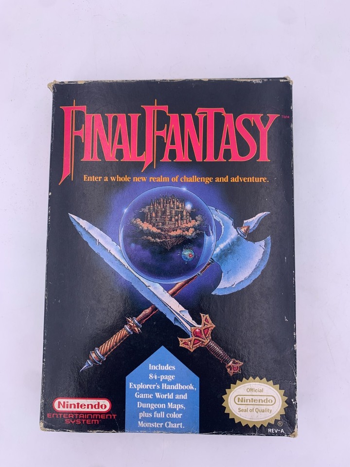 Final Fantasy (Nintendo Entertainment System, NES, 1990) Game, Box and ...