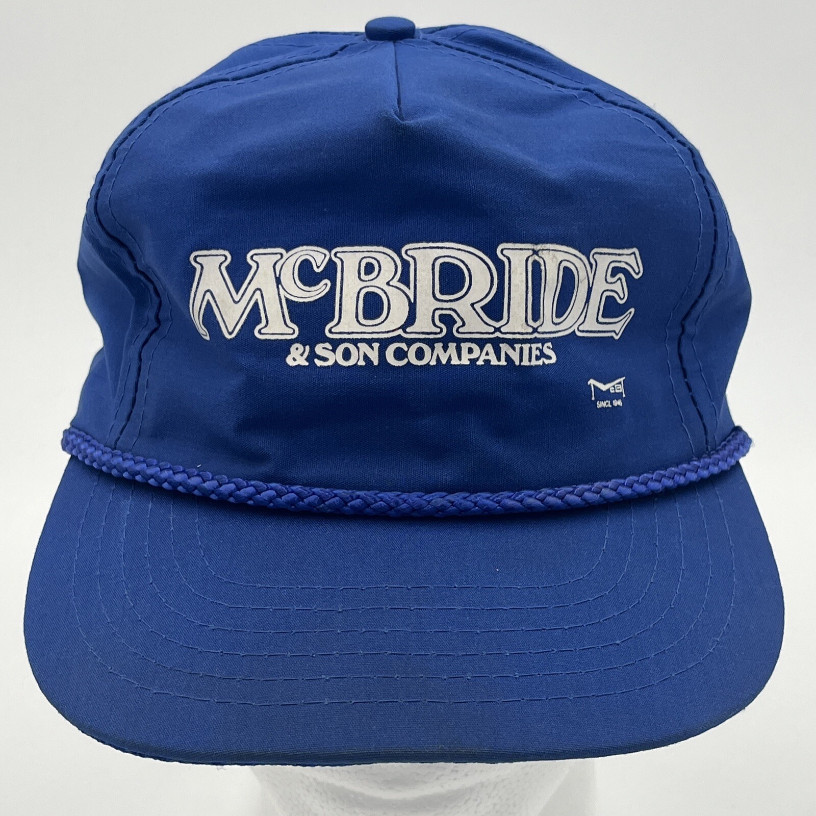 McBride Home Construction Cap - Vintage 80s 90s SnapB… - Gem