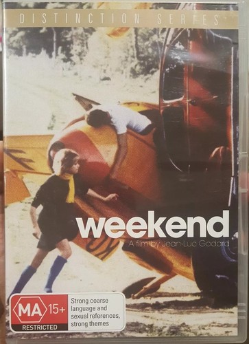 WEEKEND RARE DVD CULT JEAN-LUC GODARD FILM DISTINCTION SERIES FRENCH ...