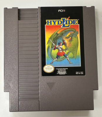 Hydlide (Nintendo Entertainment System NES, 1989) TESTED & WORKS | eBay