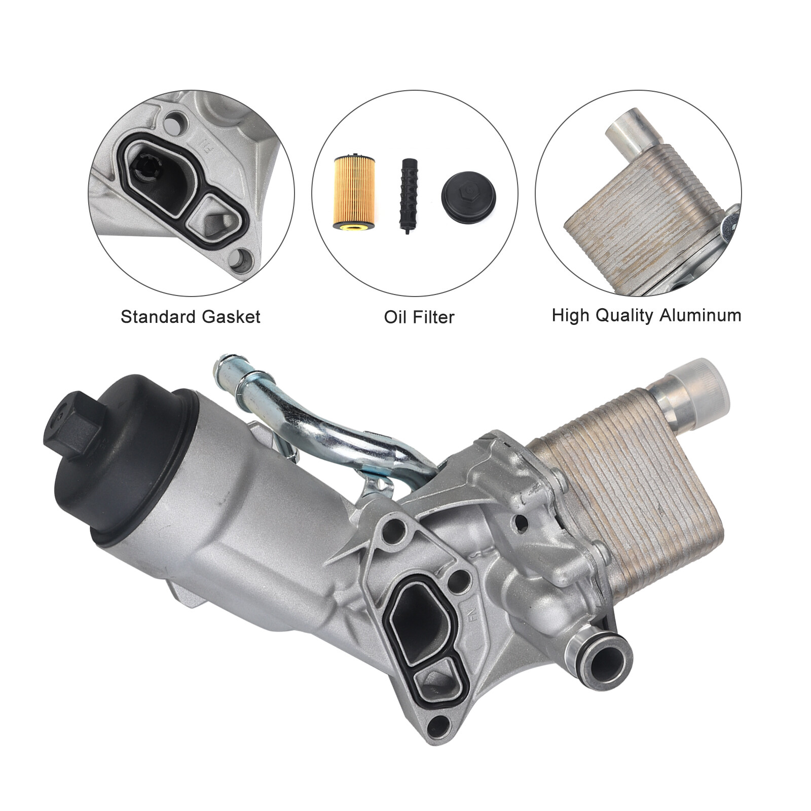 Oil Cooler Filter Housing 55566784 For GM Chevry Cruze Sonic Trax Buick ...