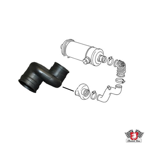 Intake hose air filter VW Bus T3 TD 068129627R [N2 108 043 ...