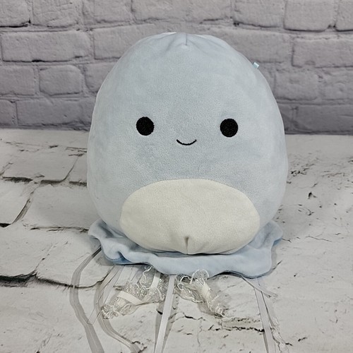 Squishmallows Sealife Deep Sea Squad Jarin the Blue Jellyfish 8" Plush ...