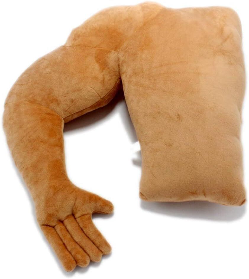 Muscular man's arm pillow body pillow cushion macho comfortable present ...