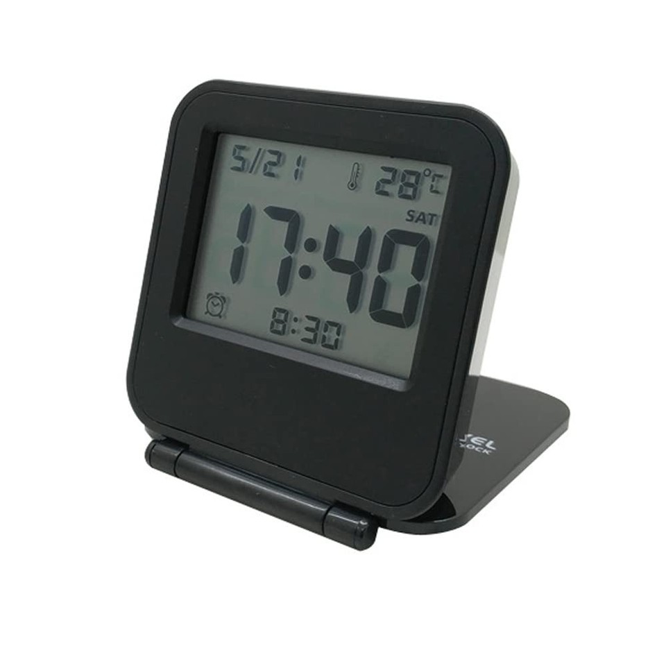 Small Mini Digital Travel Alarm Clocks,Battery Operated Travel Clock ...