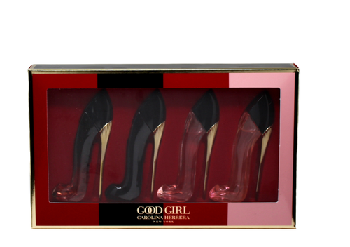 CAROLINA HERRERA GOOD GIRL 4 PIECE MINIATURES SET FOR WOMEN | eBay