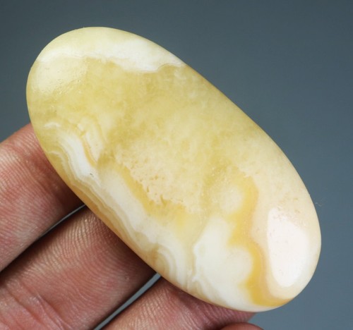Natural Banded Calcite Stone Quartz Crystal Stone Palm Healing Mineral ...
