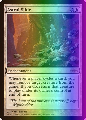 MTG Magic the Gathering Astral Slide (9/14) Friday Night Magic 2006 LP ...