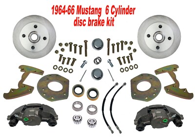 1964-66 Falcon, Ranchero 6 cylinder front disc brake kit, 4 lug for 14 ...
