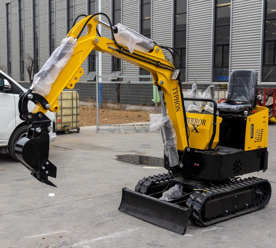 TYPHON Terror X Storm Mini Excavator – 1 Ton Trench Digger w Canopy ...