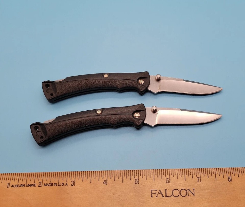 Buck USA Buckmasters 484 Pocket Knife - Plain Blade Black Handle 2013 ...