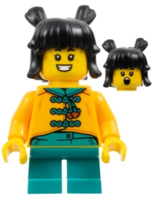 LEGO Chinese new year Girl family renunion celebration hol339 ...