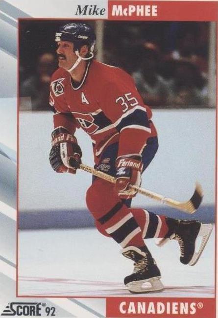1992-93 Score - Mike McPhee #91 for sale online | eBay