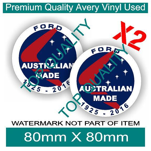 Ford Australian Made 1925-2016 Decal Sticker Car Toolbox Man Cave ...