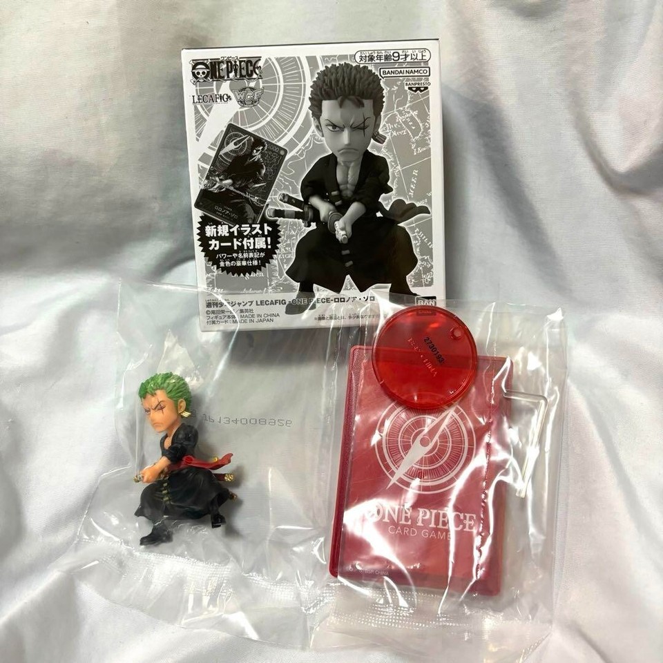 One Piece Card Game Leader Card Figure LECAFIG Roronoa Zoro Limited ...