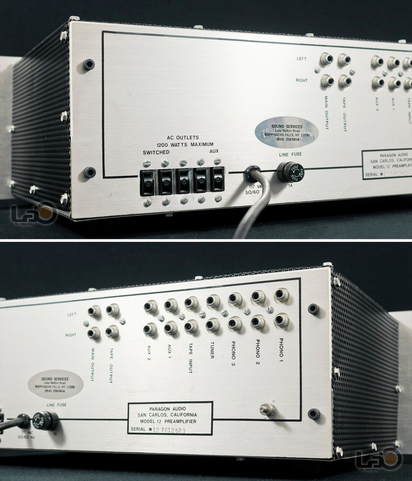 Paragon Audio Model 12 Tube Preamplifier (Worldwide Shipping) | eBay