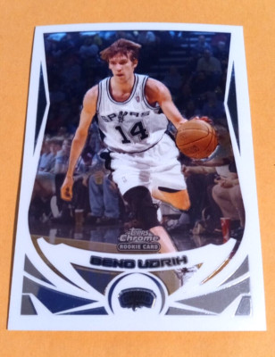 2004-05 Topps Chrome Beno Udrih Rookie RC #193 - Spurs | eBay