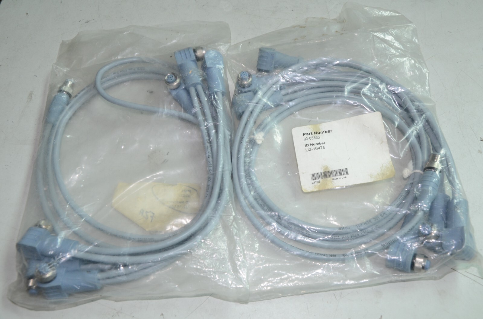 Turck U2-16475 6 Position Daisy Chain Picofast Cordset PKW 3Z 60/S90 ...