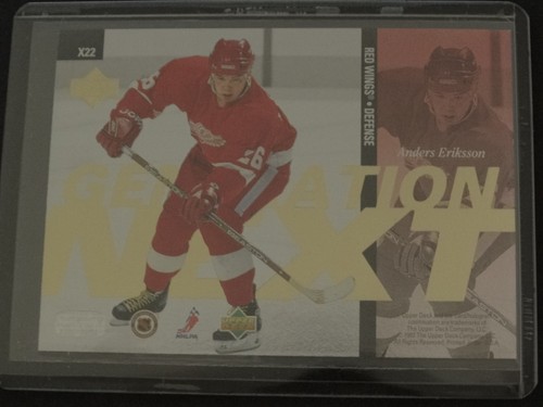 1996-97 Upper Deck Generation Next X22 Nicklas Lidstrom / Anders ...