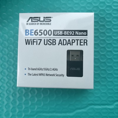 ASUS BE6500 USB-BE92 Nano WiFi7 USB Adapter*BRAND NEW*SEALED* | eBay