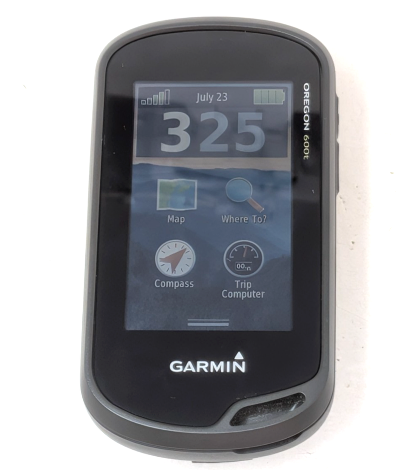 Vintage Garmin Oregon 600t Touchscreen Handheld Travel GPS Instructions ...
