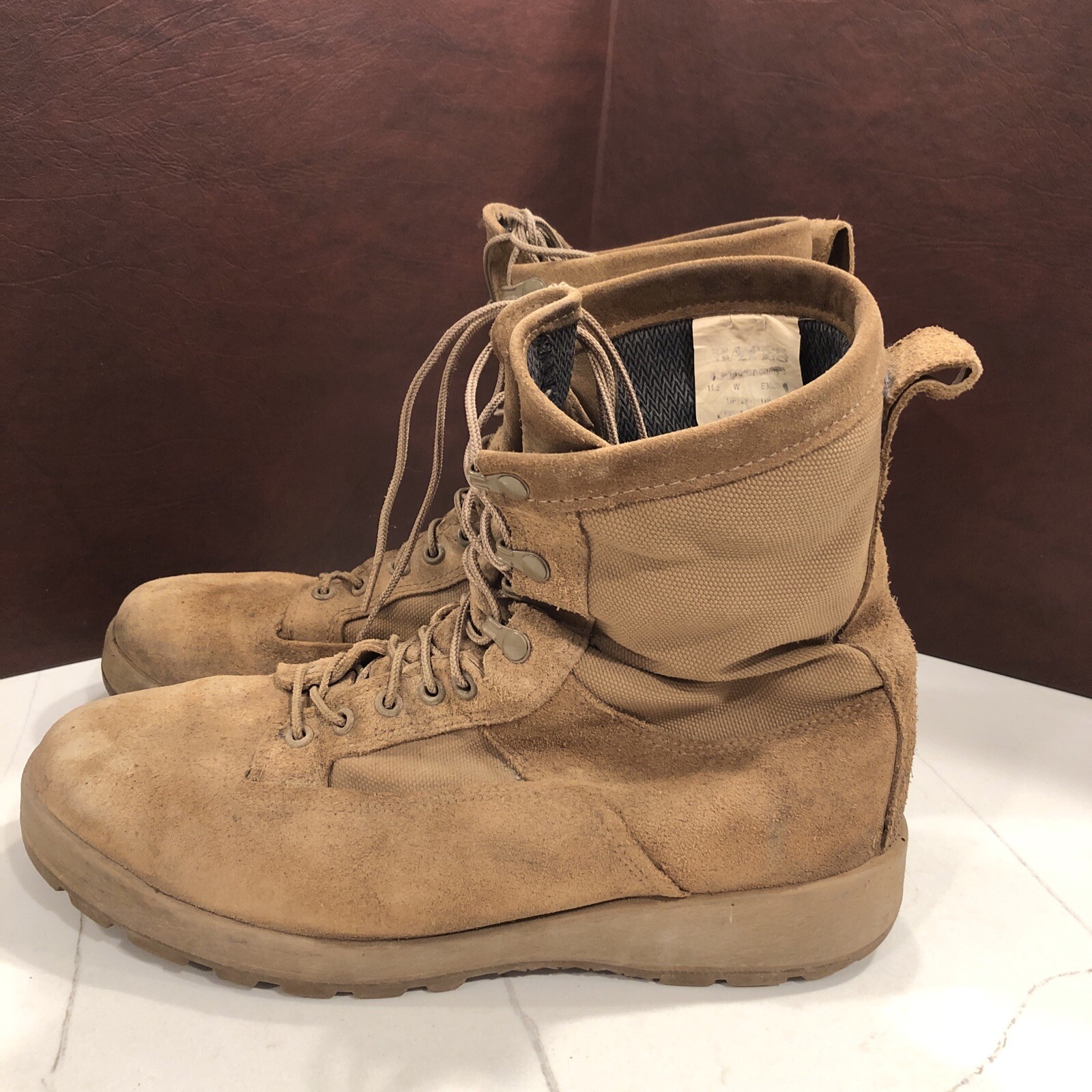 Bates Wide Gore-Tex Army Crewman Flight Combat Boots … - Gem