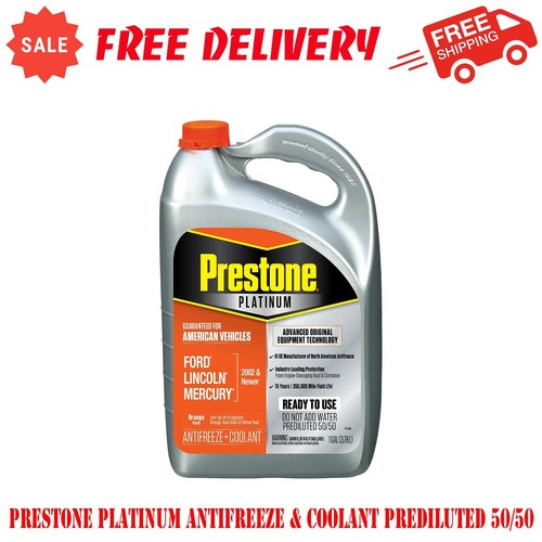 Prestone Platinum American Orange Antifreeze & Coolant Prediluted 50/50 ...