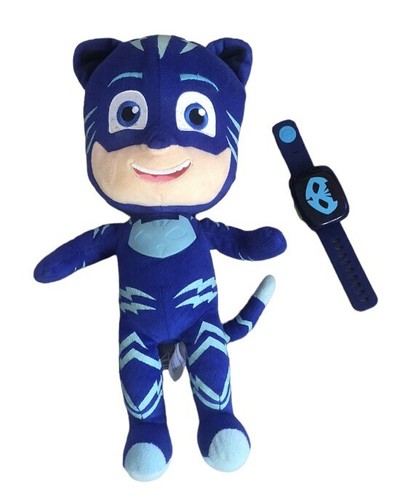 PJ Masks Catboy Soft Plush Stuffed Toy Sing Talk Light up Plus Watch ...