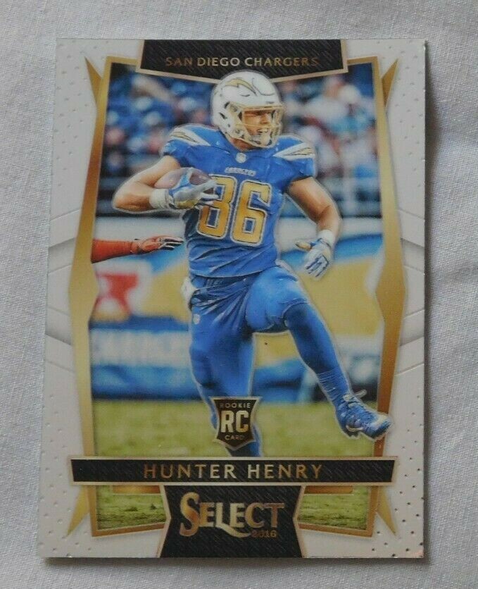 2016 Select Silver #4 Hunter Henry San Diego Chargers RC mint | eBay