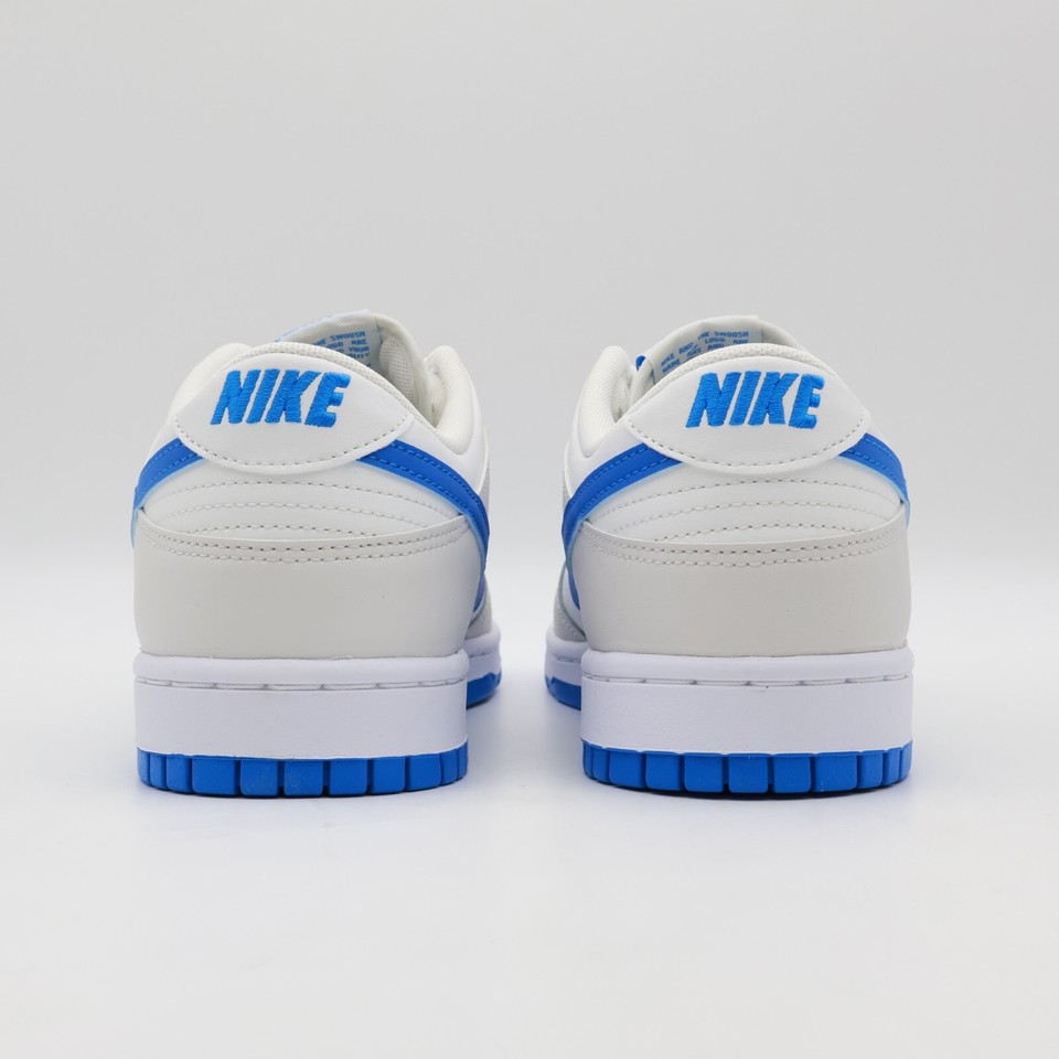 DV0831-108 Nike Dunk Low Summit White Photo Blue Platinum Tint (Men's ...