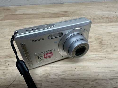 CASIO Digital Camera EXILIM EX-Z9 8.1MP Silver Tested No Memory Card | eBay