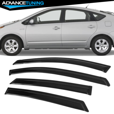 Fits 04-09 Toyota Prius XW20 Acrylic Window Visors Sun Rain Deflector ...