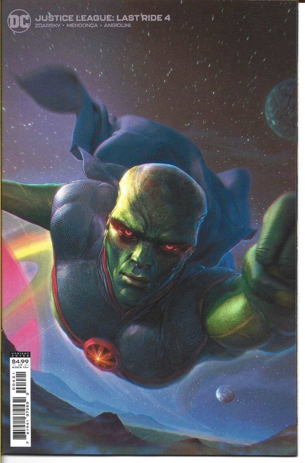 JUSTICE LEAGUE LAST RIDE #4 TIAGO DA SILVA VARIANT DC COMICS 2021 NEW ...