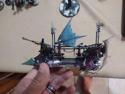 Games Workshop Warhammer 40K Drukhari Raider Painted and magnetized ...