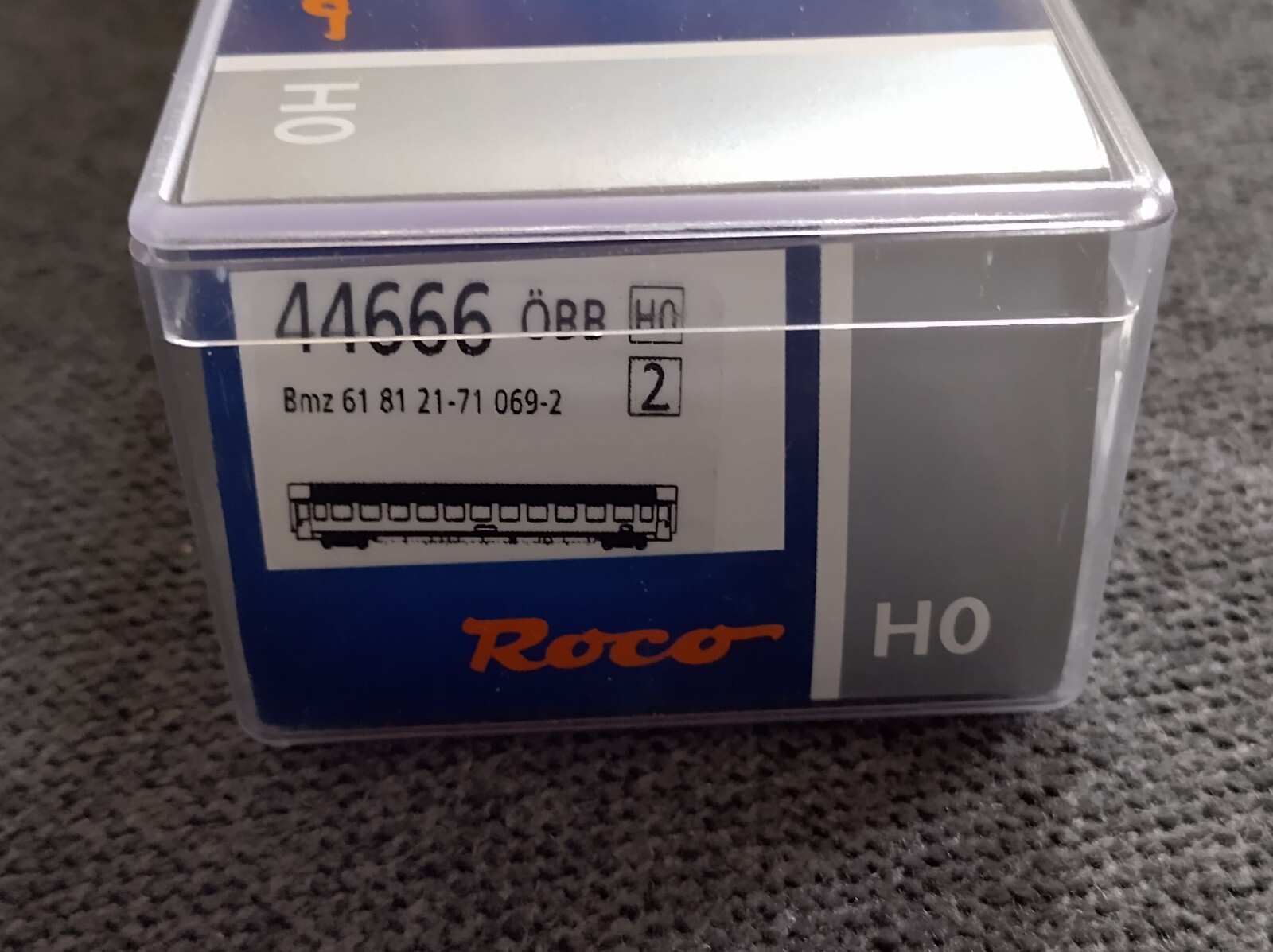 Roco 44666 ÖBB Bmz Schnellzugwagen H0&OVP | eBay.de