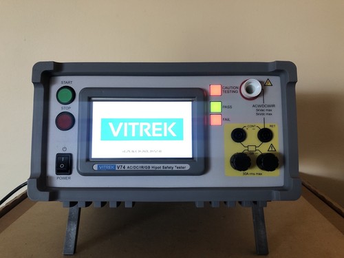 Vitrek V74 Hipot Safety Tester (AC/DC, IR, GB, Color Touch LCD) PASSED ...