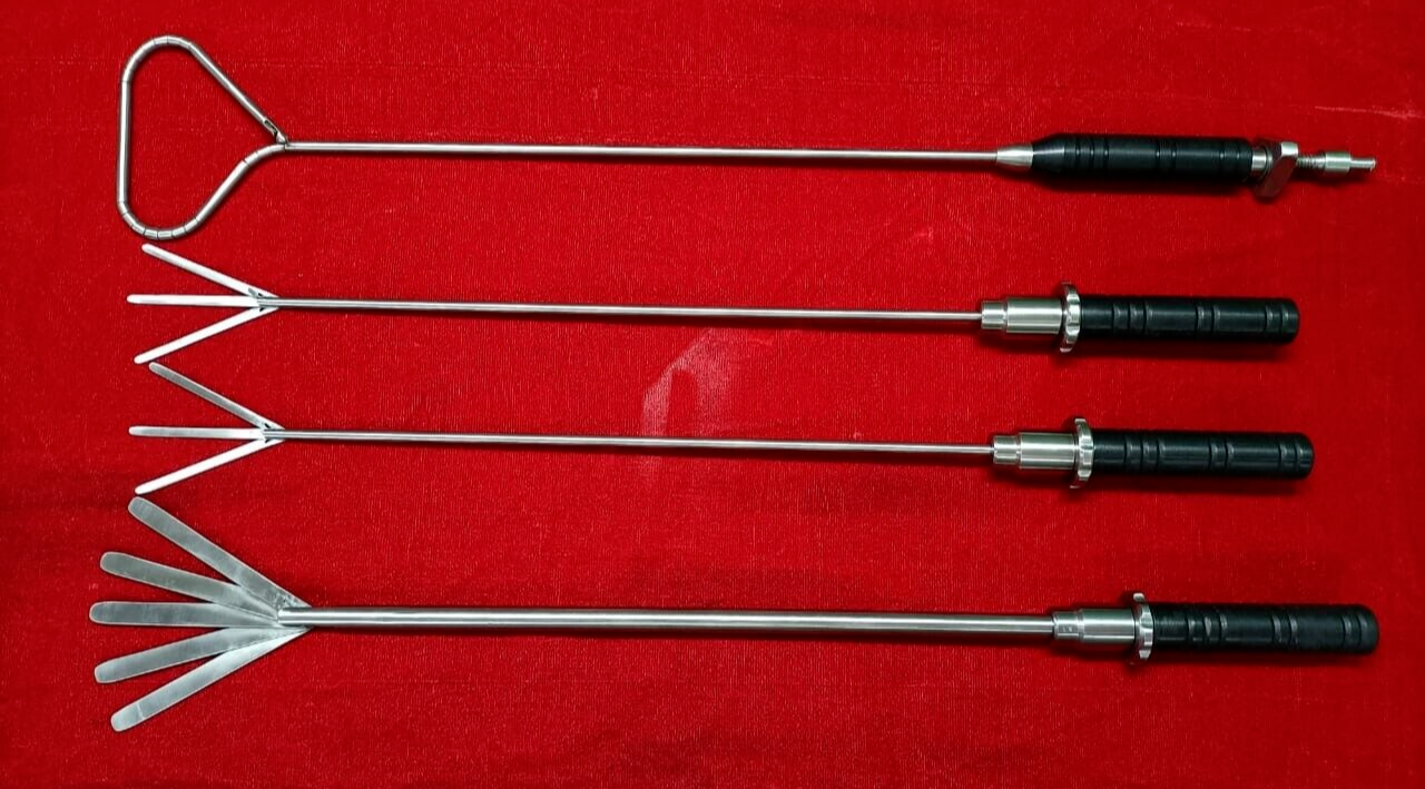 Laparoscopic Fan Retractor 5mm/10mm & Liver Retractor 5mm Best Quality ...