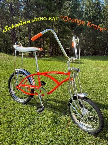 Schwinn Sting-Ray “Orange Krate” Model: SO996AZC Excellent Reproduction ...
