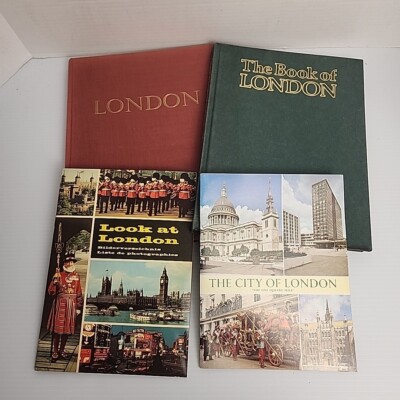 2 HC The Book Of London AA 1980, London Photographs & 2 Brochures ...