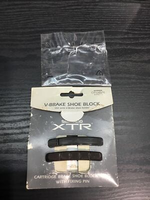 SHIMANO XTR V-Brake Shoe Block Pair | eBay