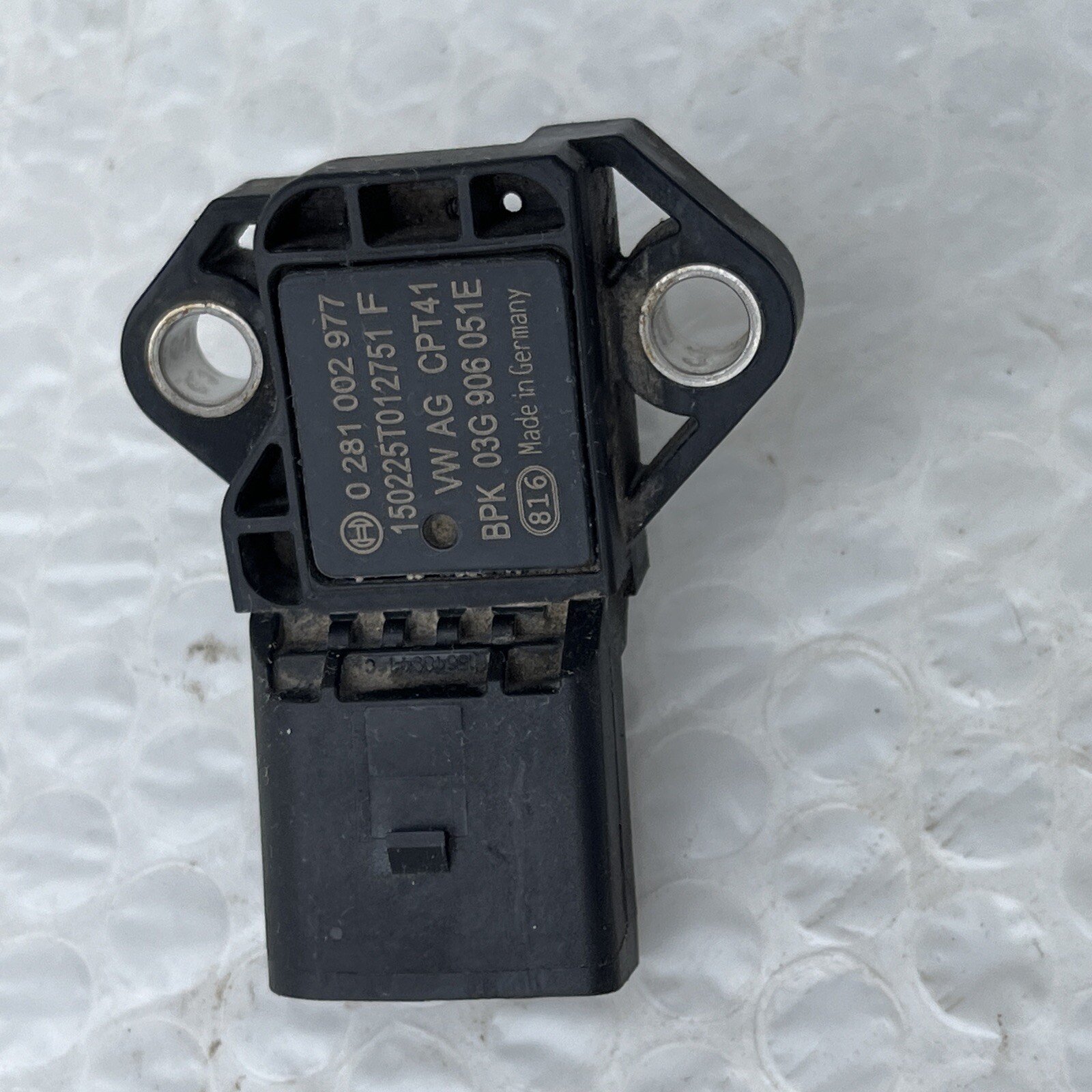 Genuine Volkswagen VW 0281002977 Intake Manifold Pressure Sensor OEM ...