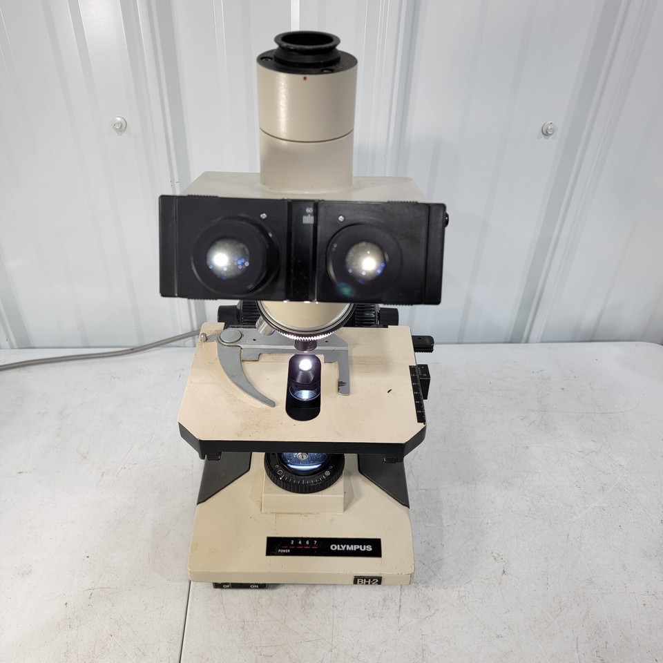 Olympus BHTU BH-2 Microscope w/ 10x/20L Eyepieces, 4x 10x 20x 100x Objectives | eBay