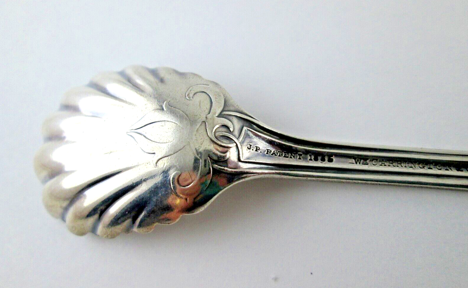 Wm. Carrington & Co Southern Sterling Silver Sugar Spoon Charleston, SC ...