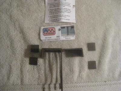AM Models HO Scale #302 Short Lightweight Trestle Bridge Kit | eBay