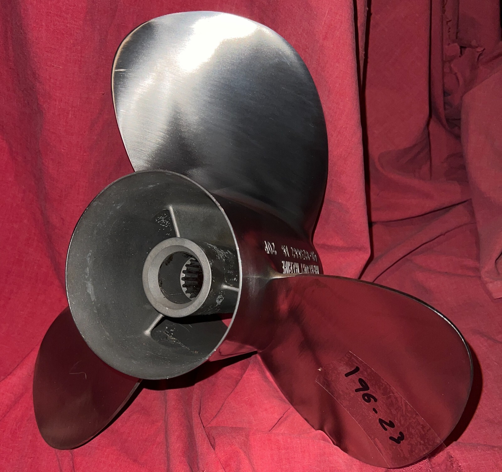 Mercury Bravo 3 III 48-823662 Stainless Steel Propeller 14 3/8 X 20 P 3 ...