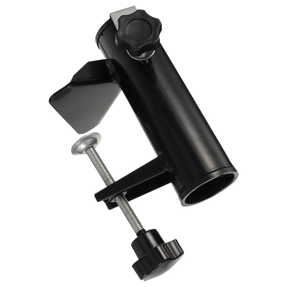 Umbrella Clamp Stand Camping Parasol Clip Decking Holding Bracket ...
