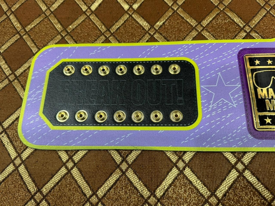 CNC HD 1973 Custom Randy Wrestling Championship 2mm Belt Replica | eBay