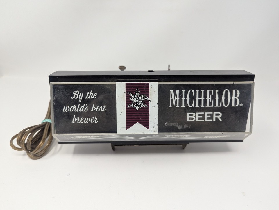 Michelob Beer Lighted Sign for bar or Cash Register , Vintage | eBay